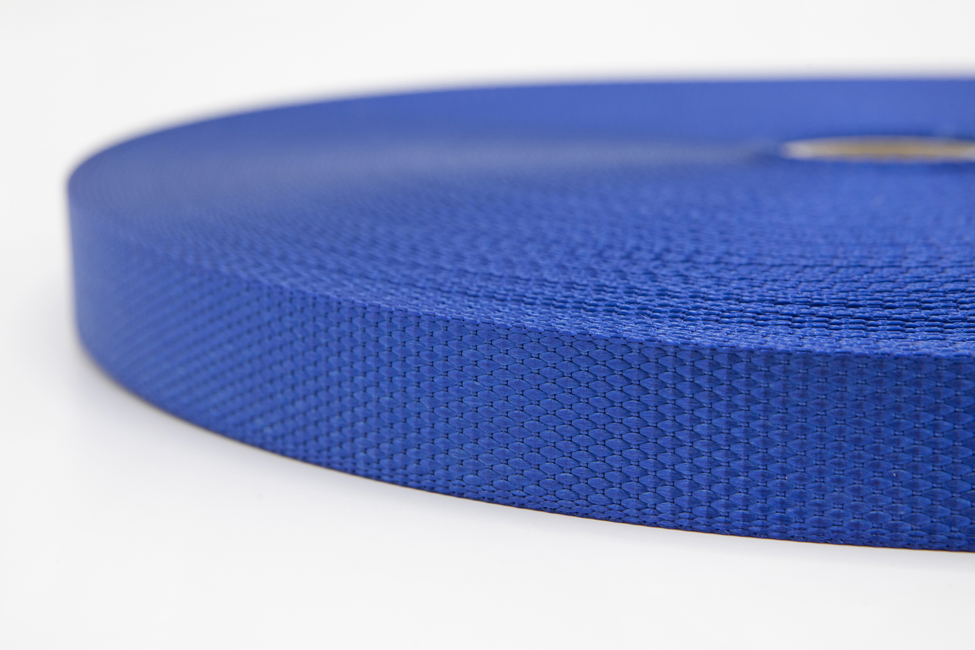 Lorentzen & Pladsen AS. PES bånd 19 mm blå 50 m utgår