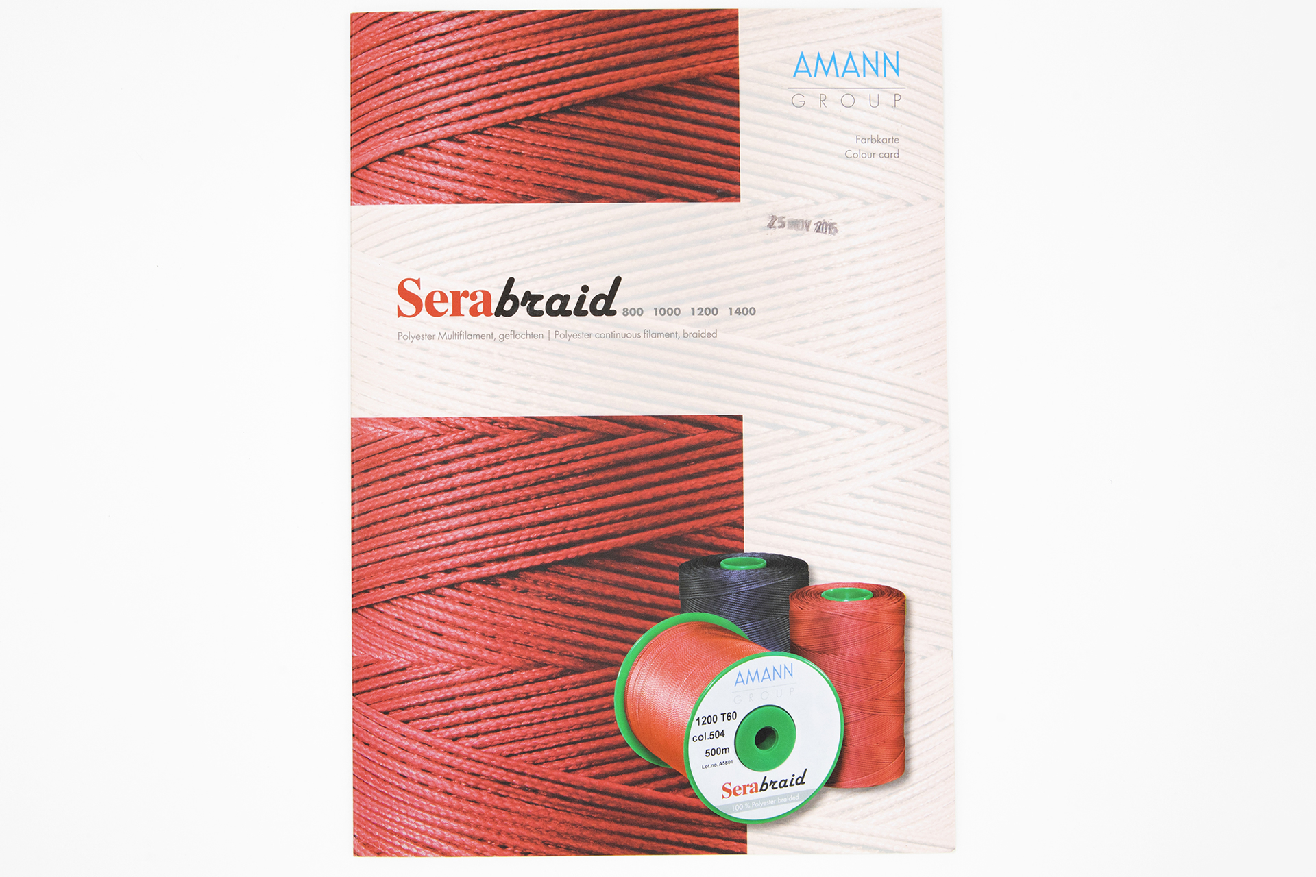 Lorentzen & Pladsen AS. Fargekart Amann Serabraid